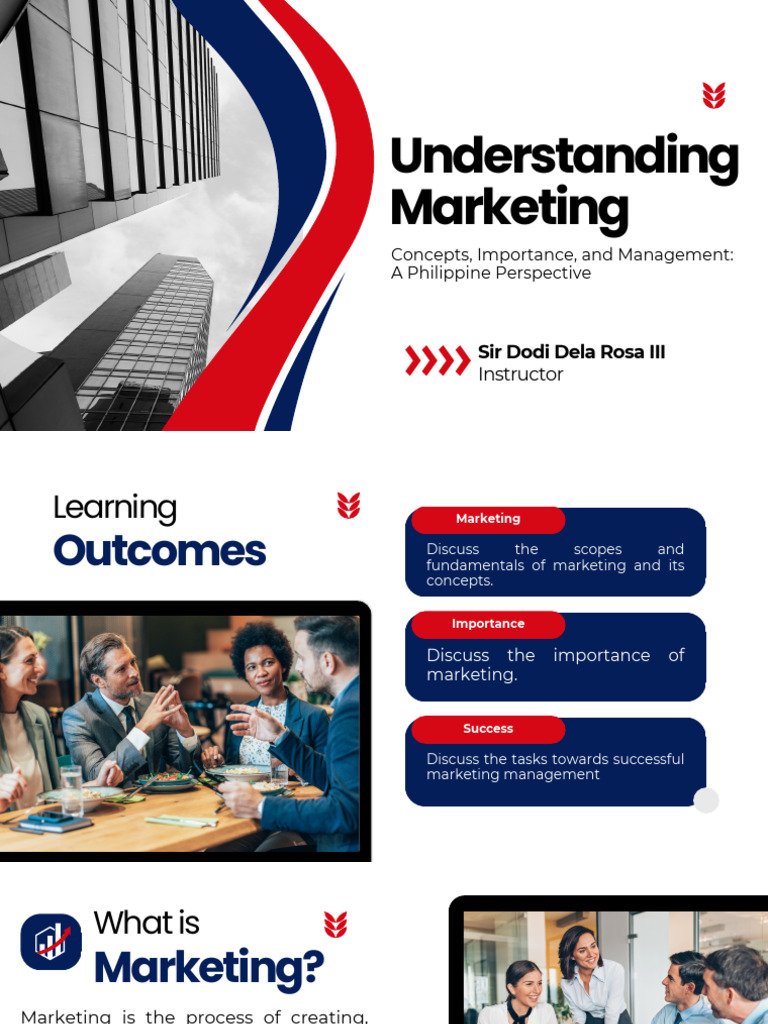 Lesson 1 Understanding Marketing BP 1 Dela Rosa | PDF | Marketing ...