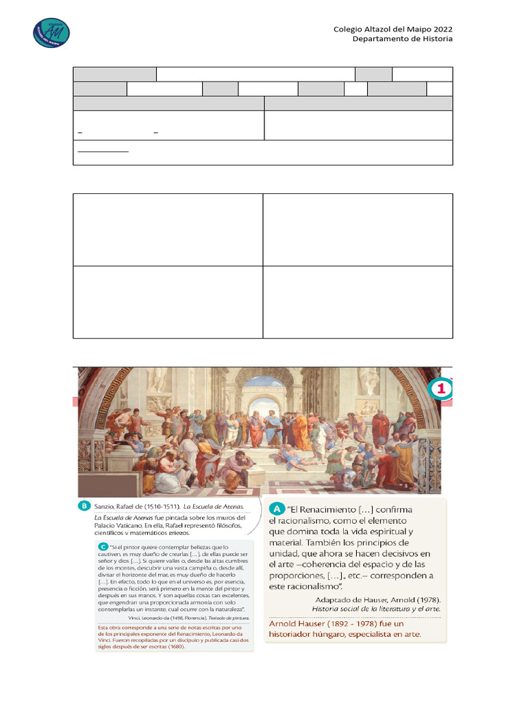 Guía Evaluación Formativa Historia Octavo Básico | PDF