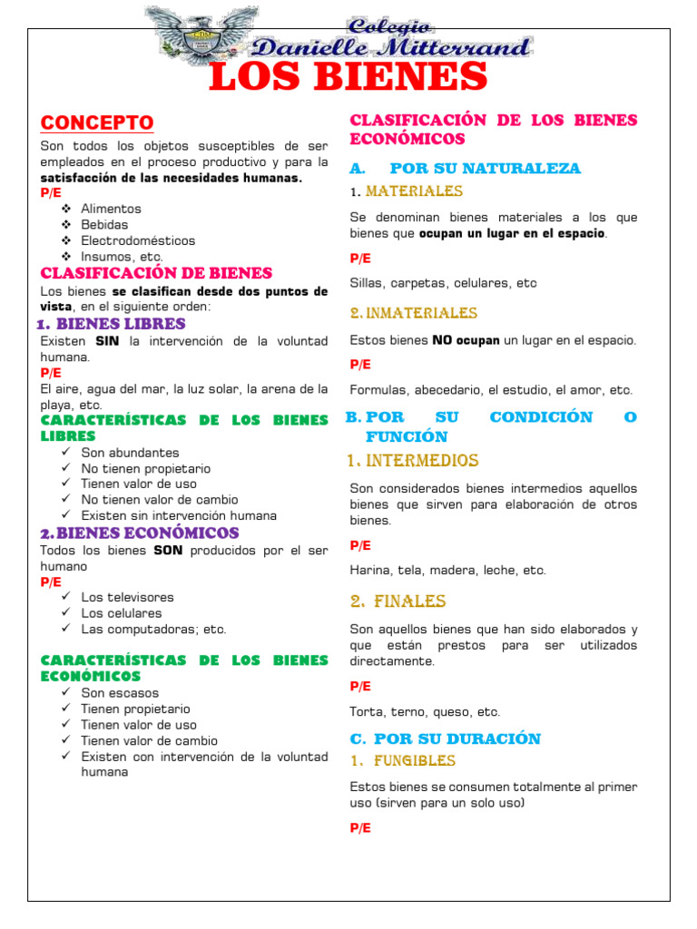 Bienes y Servicios | PDF