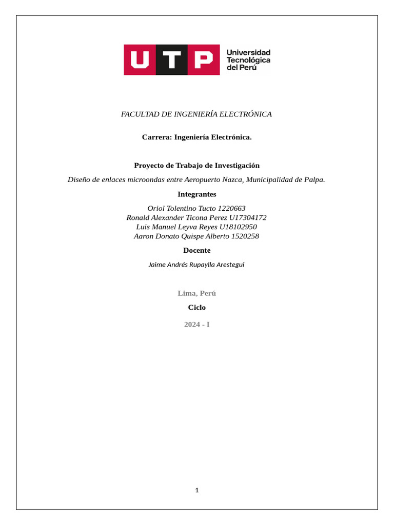 G1 - Nazca - Palpa | PDF