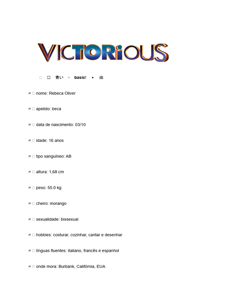 Brilhante Victória Script | PDF