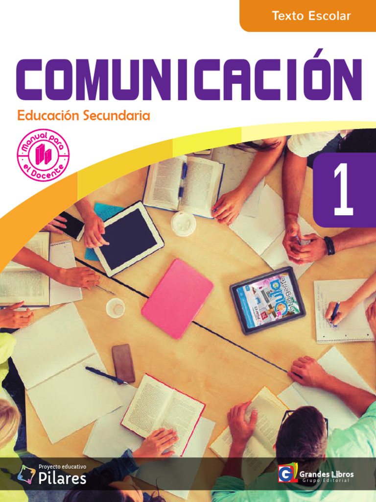 Comunicación 1° Pilares (Texto Escolar) | PDF