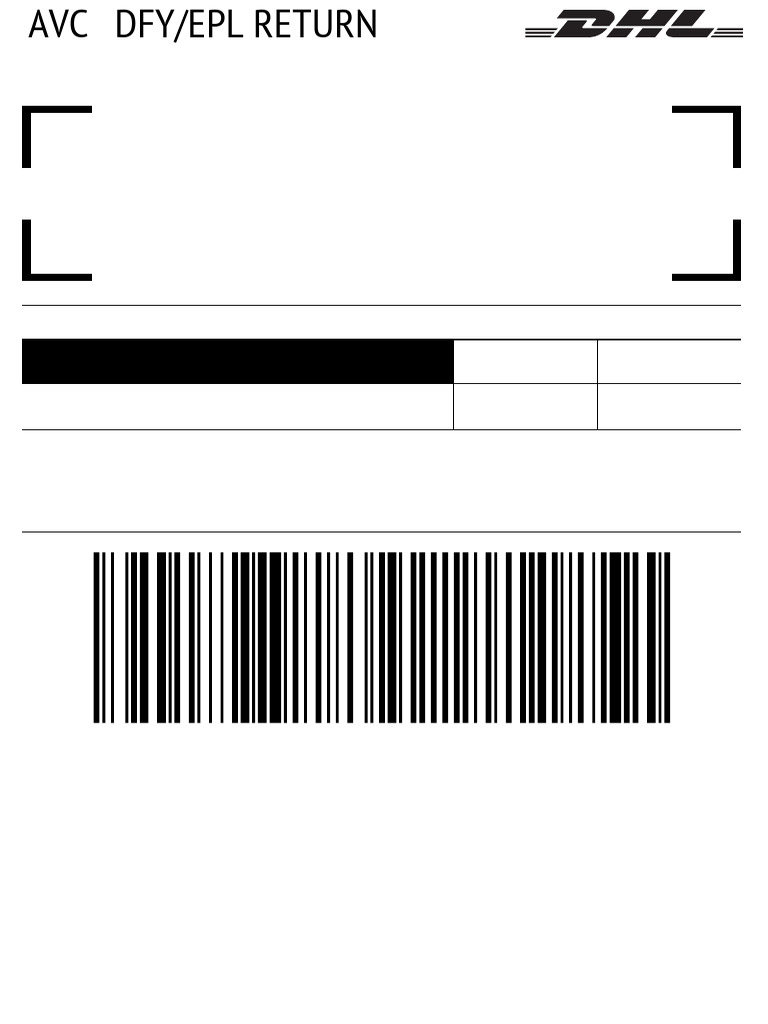 DHL Label | PDF