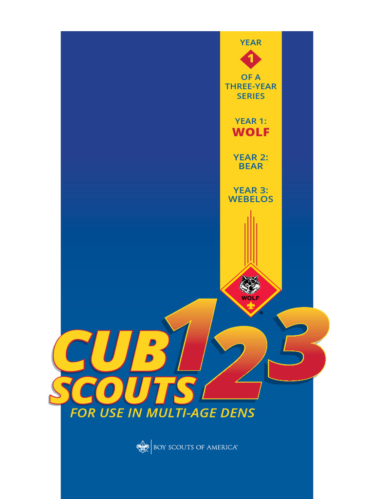 Cub Scouts 123 Curriculum Year 1 Wolf | PDF