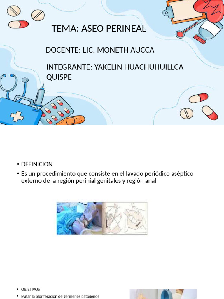 Ptt. Aseo Perineal | PDF
