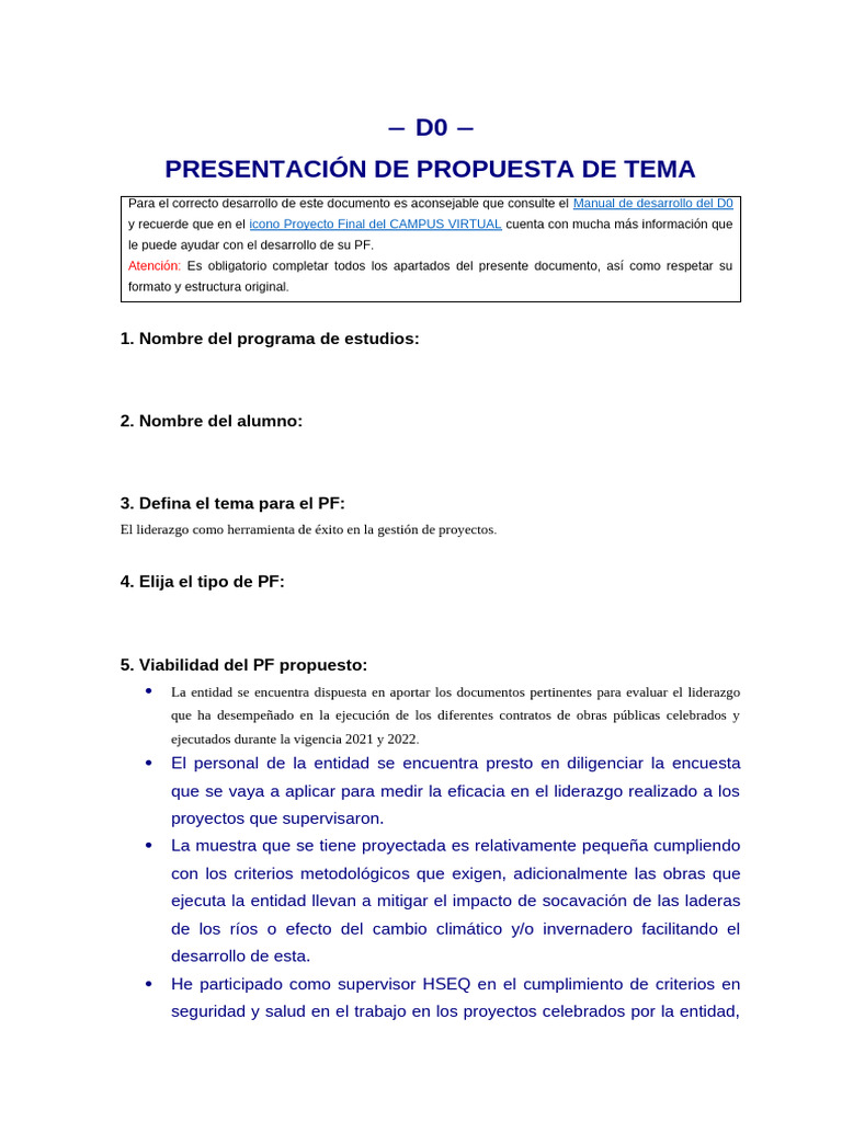 PF-D0 - (Esp) Documento Final | PDF
