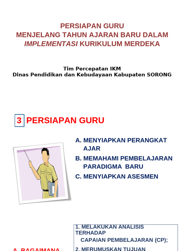 Persiapan Guru | PDF