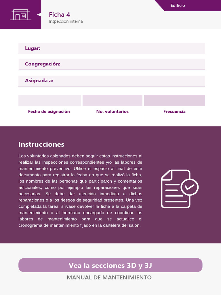 Ficha 04. Inspección Interna | PDF