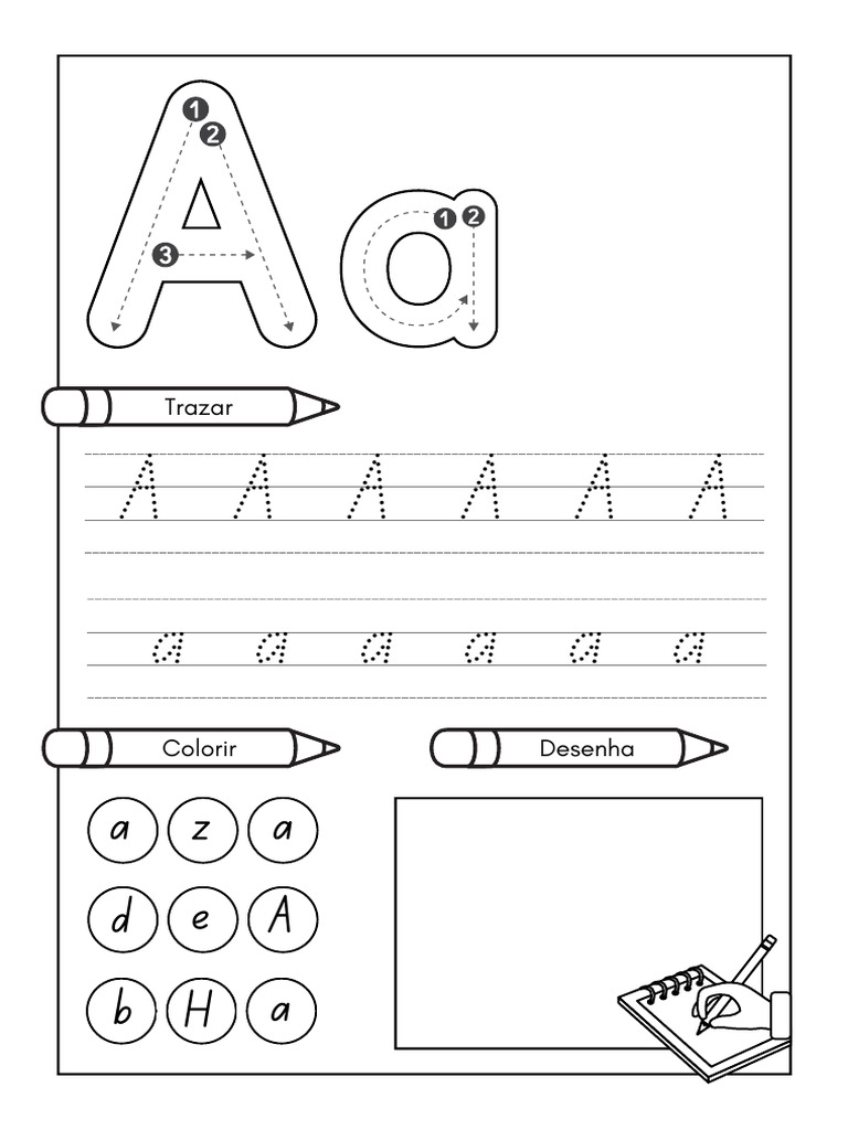 Abecedario PDF Caligrafia | PDF