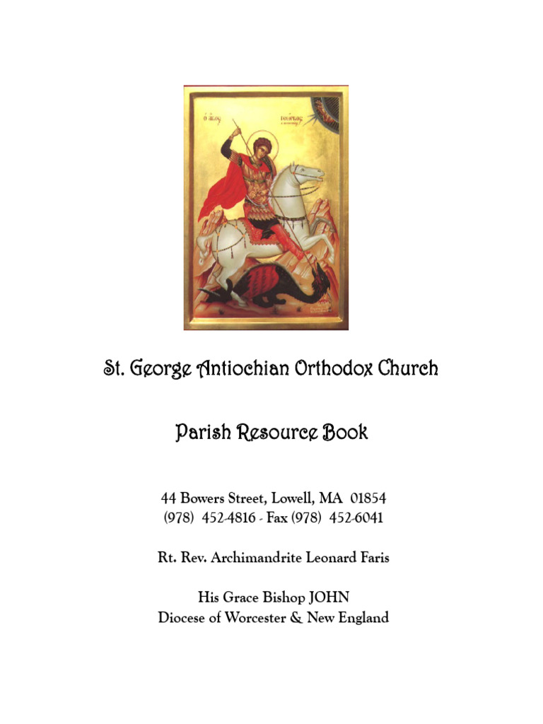 Parish Resource Book | PDF