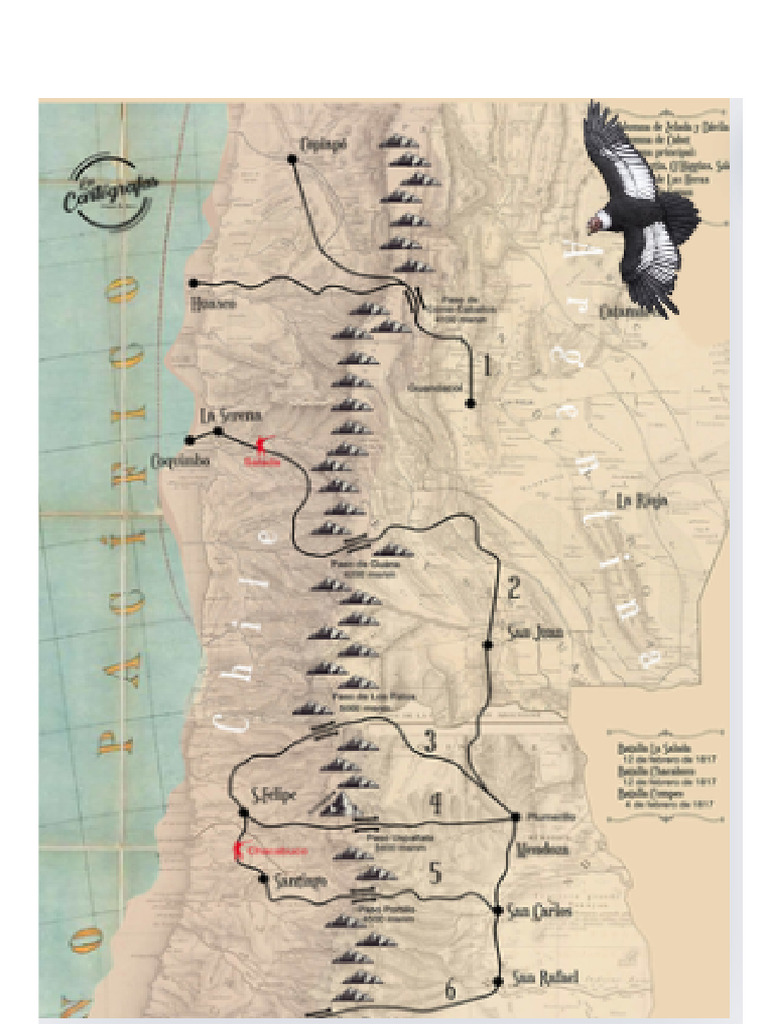 Mapa Cordillera | PDF