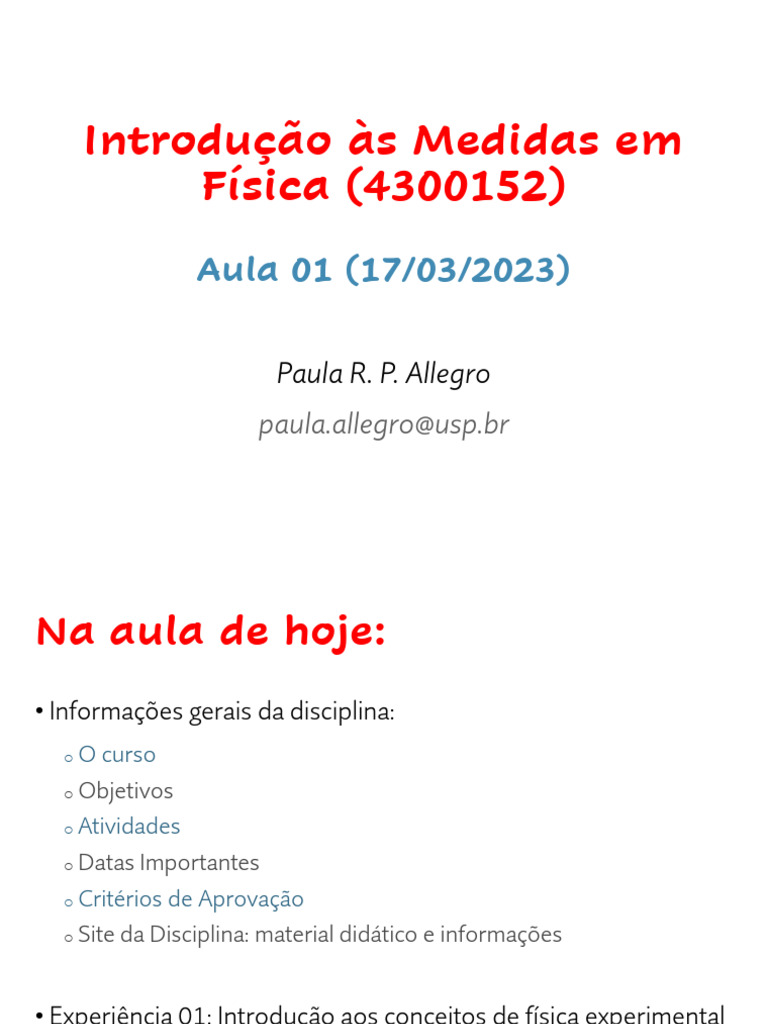Aula01 T47 | PDF