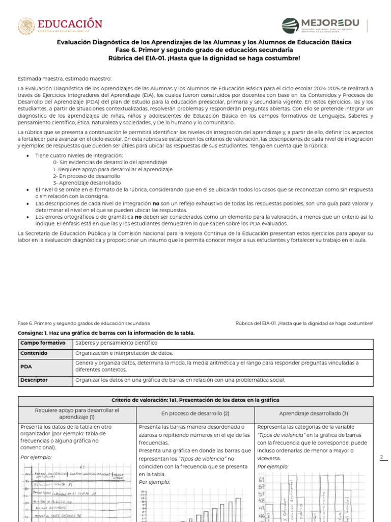 Rúbrica Eia F6 Pdf
