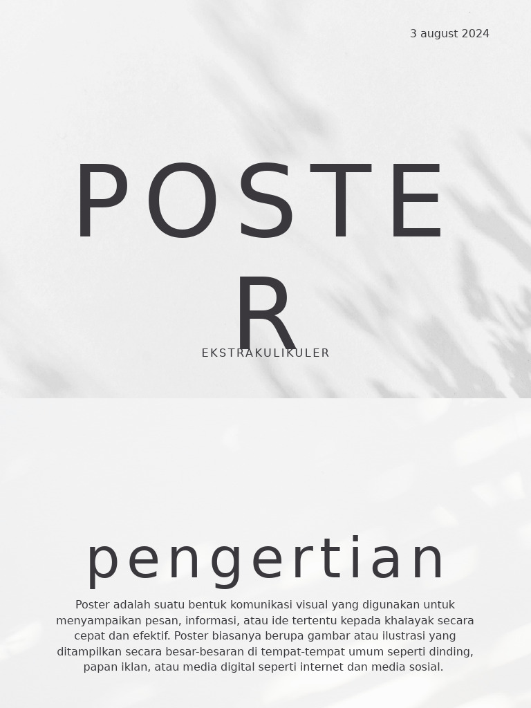 POSTER | PDF