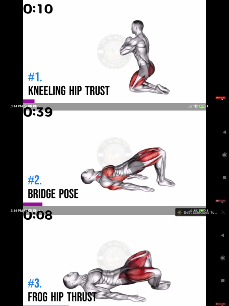 Rutina Ejercico 1 - 2 - 3 | PDF