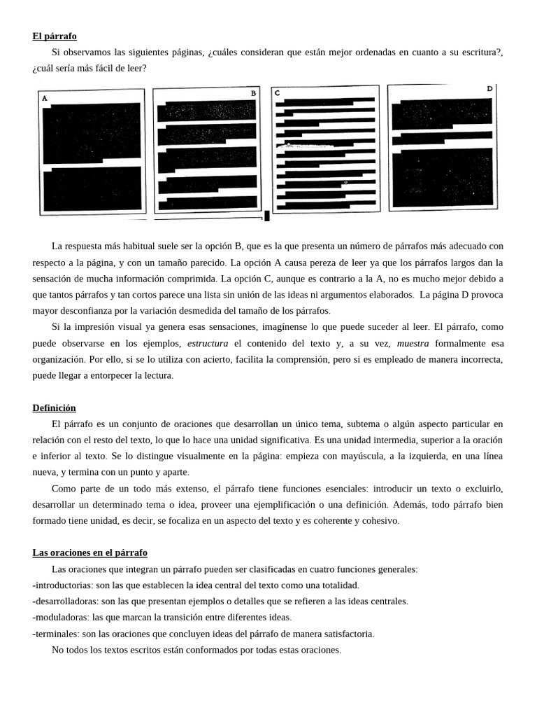 El Párrafo | PDF