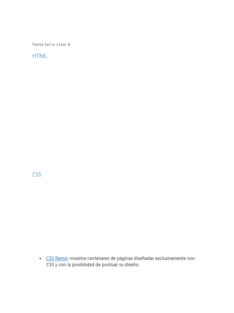 Lenguajes de Programación | PDF | HTML | Red mundial