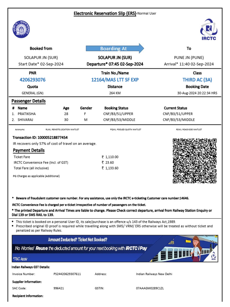 12164/mas LTT SF Exp Third Ac (3A) | PDF