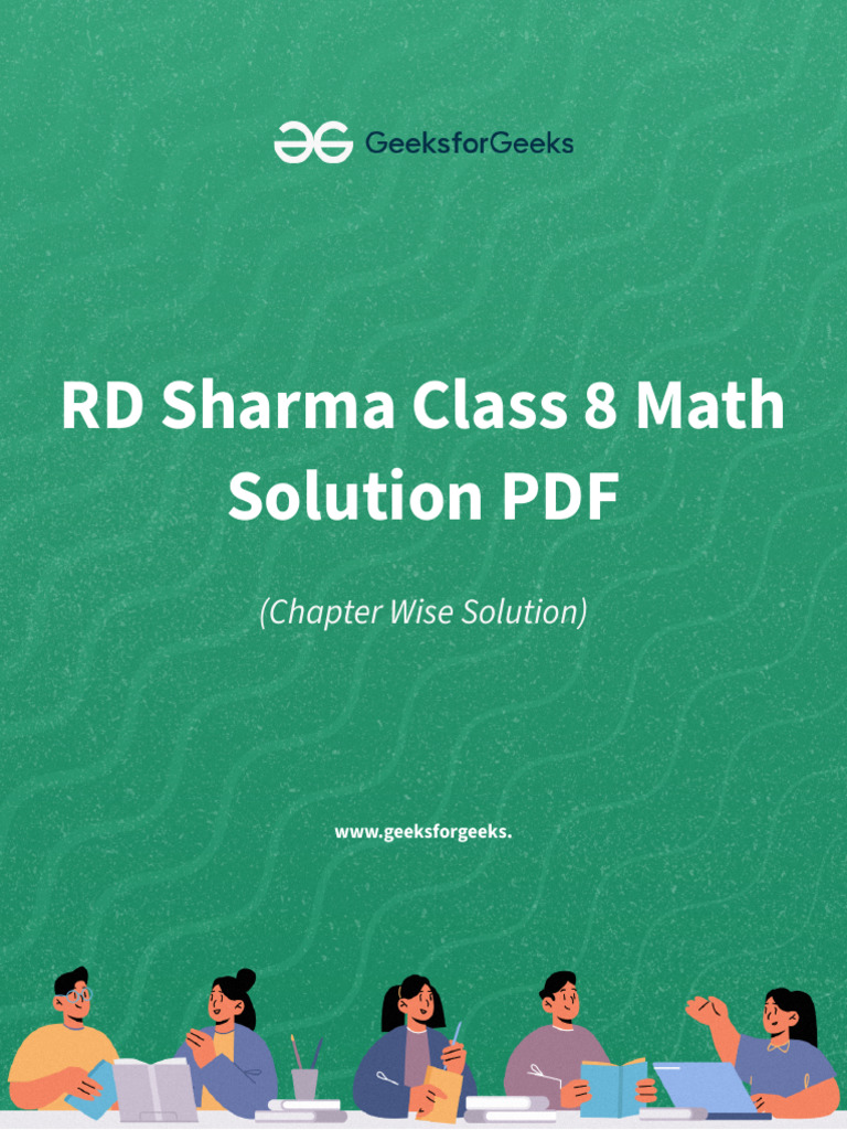RD Sharma Class 8 Math Solution | PDF