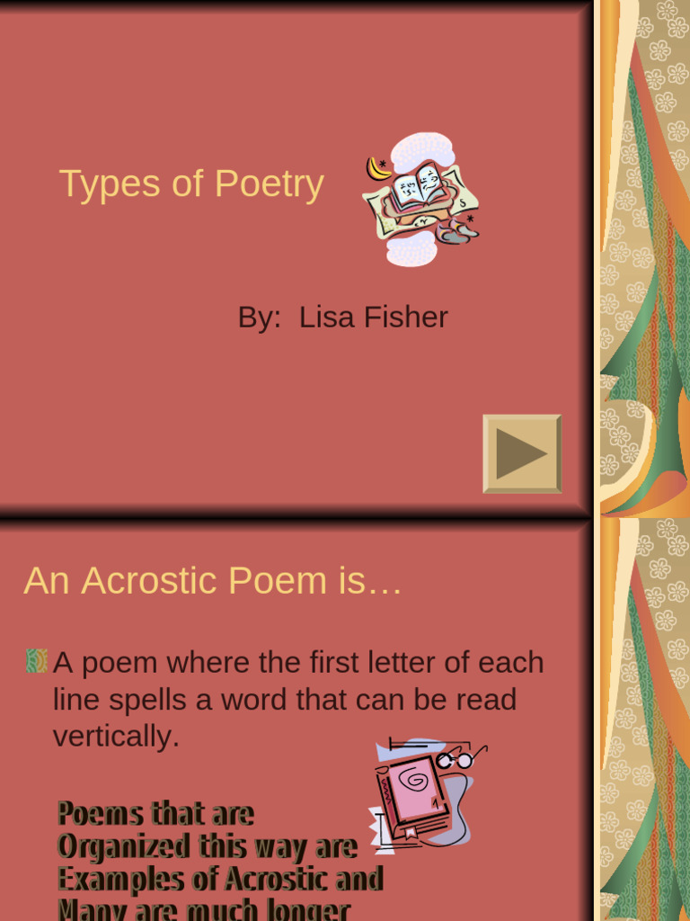 Types of Poetry | PDF