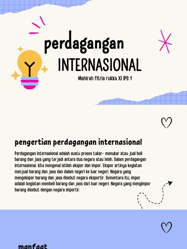 Perdagangan Internasional | PDF