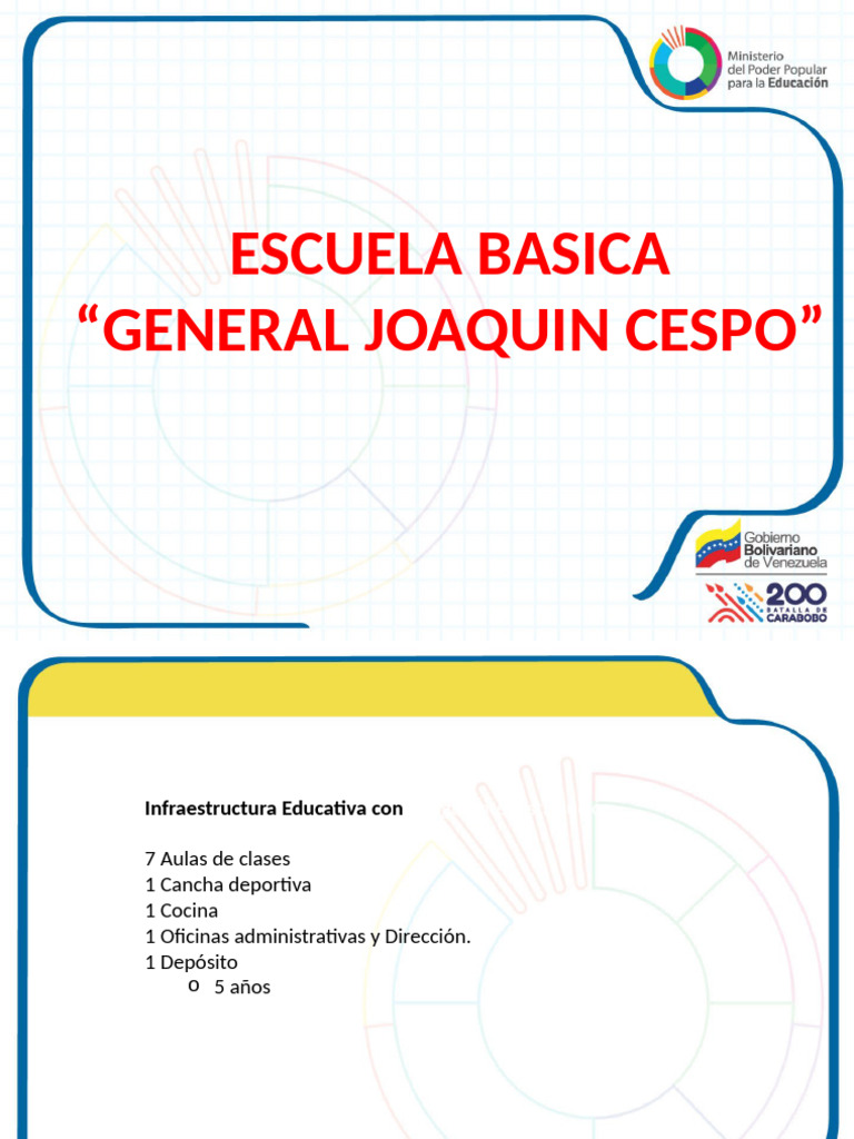 Guacho Centro de Desarrollo Escuela Basica General Joaquin Crespo | PDF