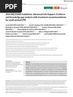 J Vet Emergen Crit Care - 2012 - Rozanski - RECOVER Evidence and ...