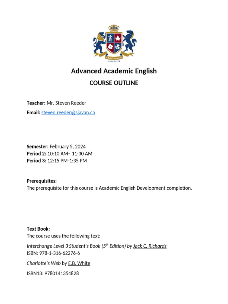 Stem Literacy 10 Course Outline | PDF