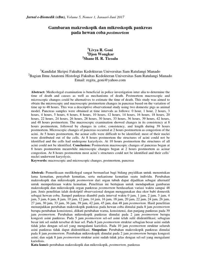 ID Gambaran Makroskopik Dan Mikroskopik Pan | PDF