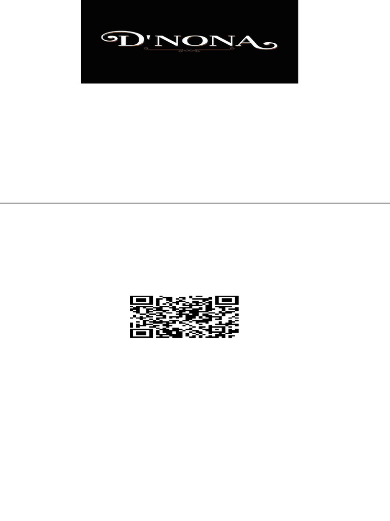 D'Nona Restaurante | PDF