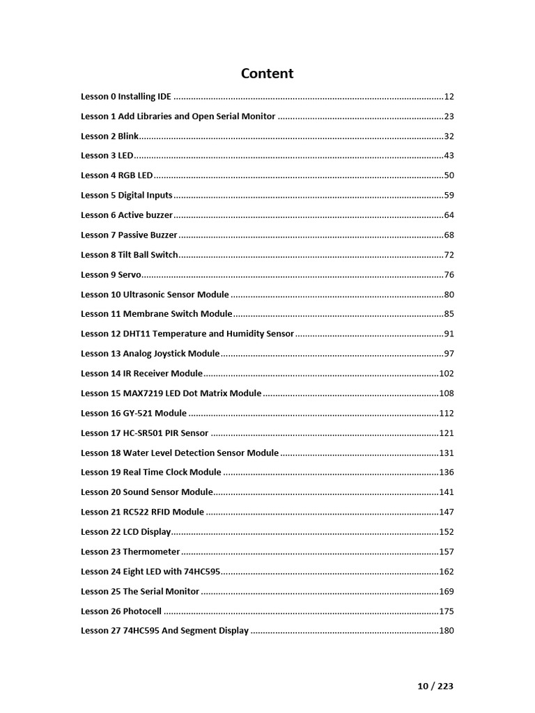 Embedded Systems Lab Manual | PDF