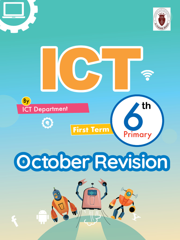 ICT Grade 6 Tr1 Final Revision October | PDF