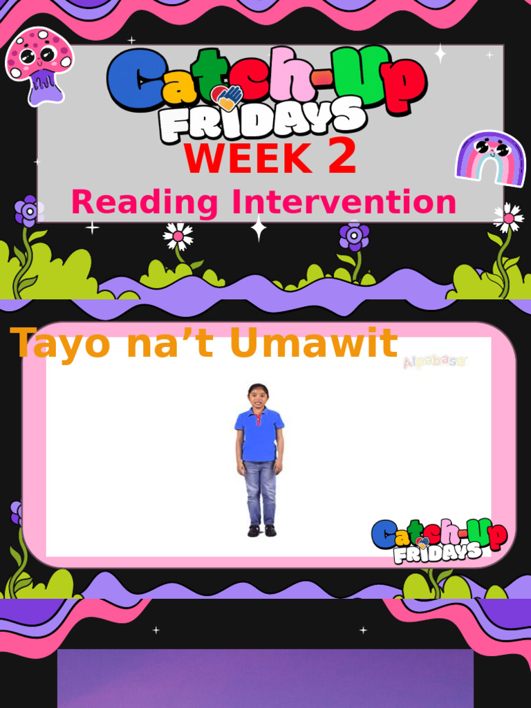 CatchUp - Quarter4 - Week2 - Reading Intervention | PDF