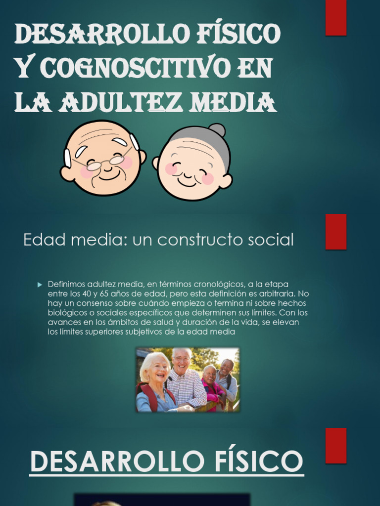 Desarrollo Físico y Cognoscitivo en La Adultez Media | PDF