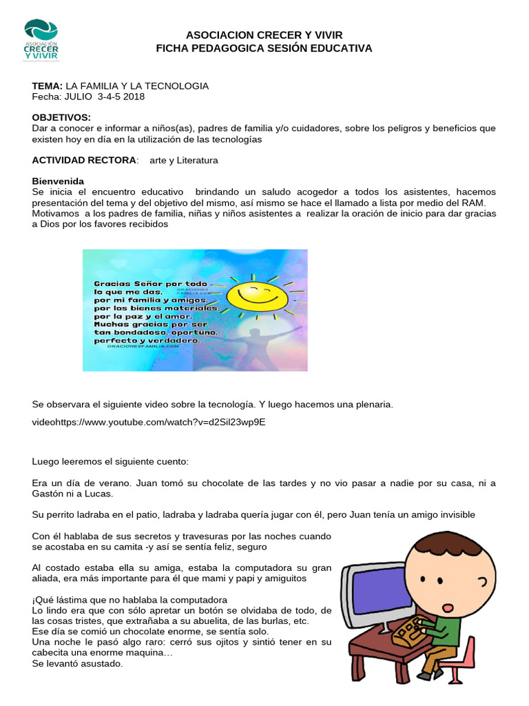 La Tecnologia y La Familia | PDF