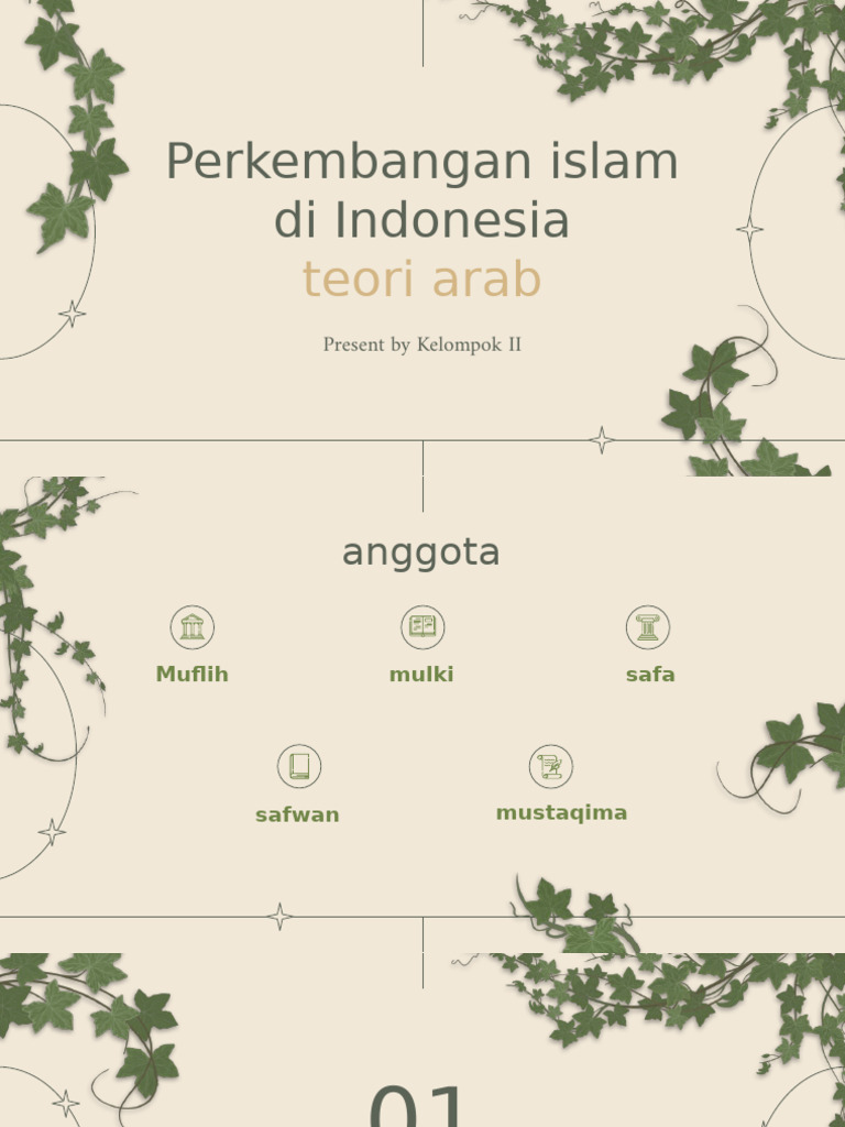 Perkembangan Islam Di Indonesia: Teori Arab | PDF