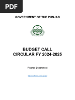 FY 2024 Budget Preparation Guidelines | PDF | Baseline (Budgeting ...