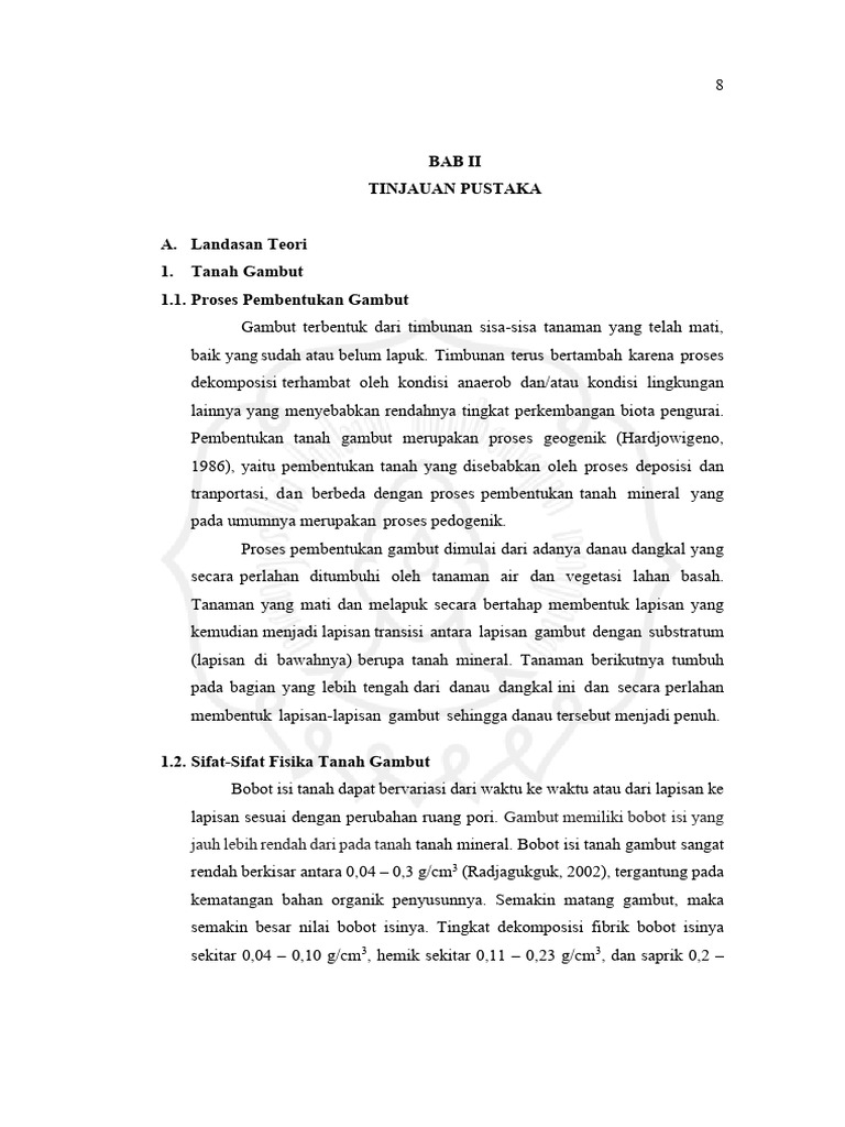 Bab Ii Tinjauan Pustaka | PDF