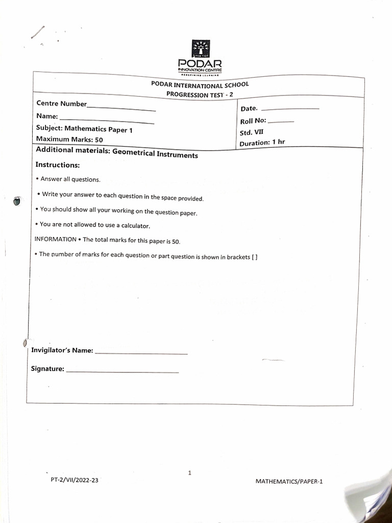 Math Paper2 Pt2 | PDF Math Paper2 Pt2 | PDF