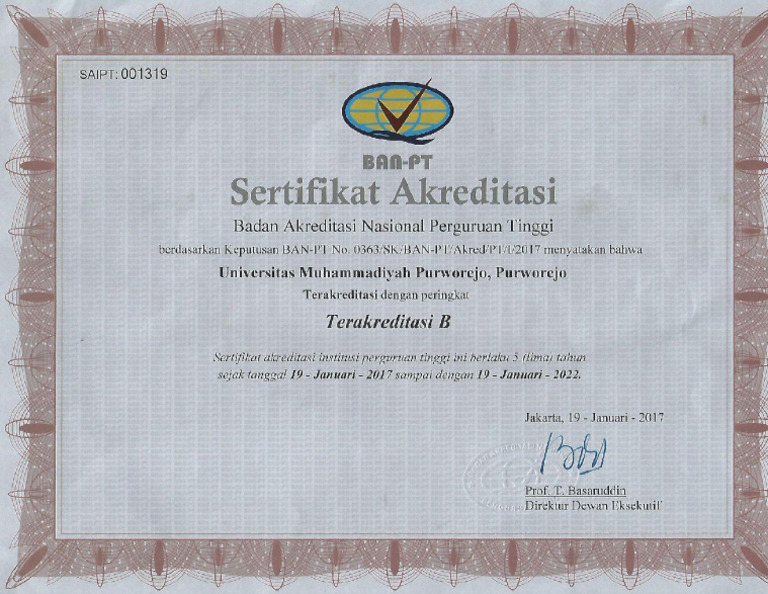 Akred UMP 2017 | PDF