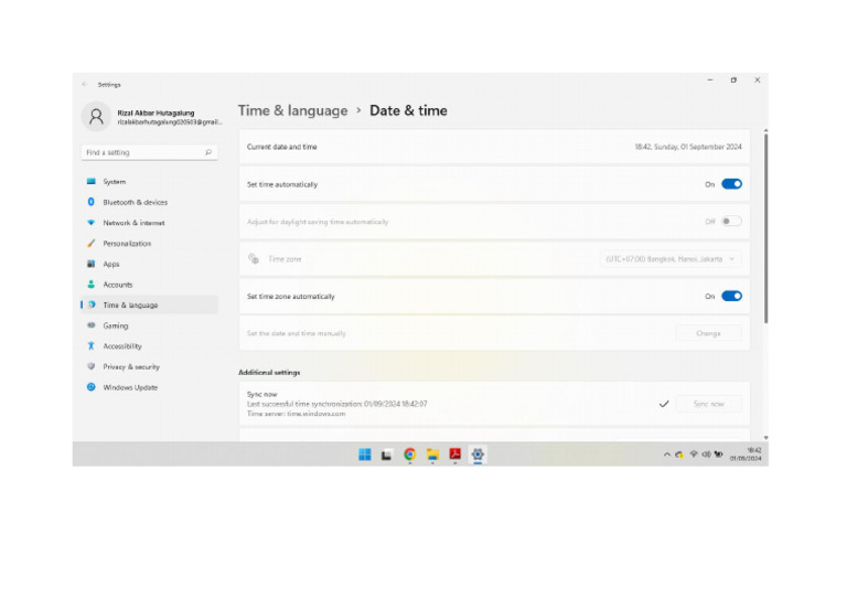 Set Time and Date | PDF