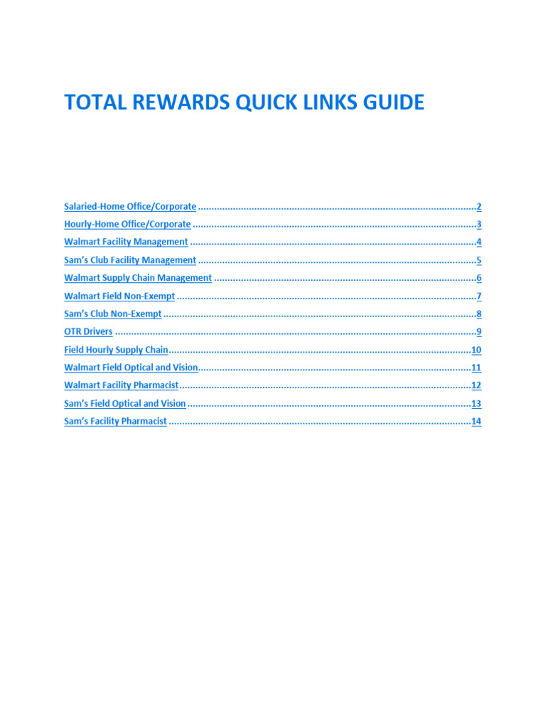 Compensation Quick Links Guide 6.9.22 | PDF