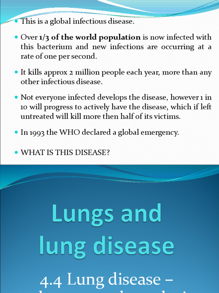 Lung Disease | PDF