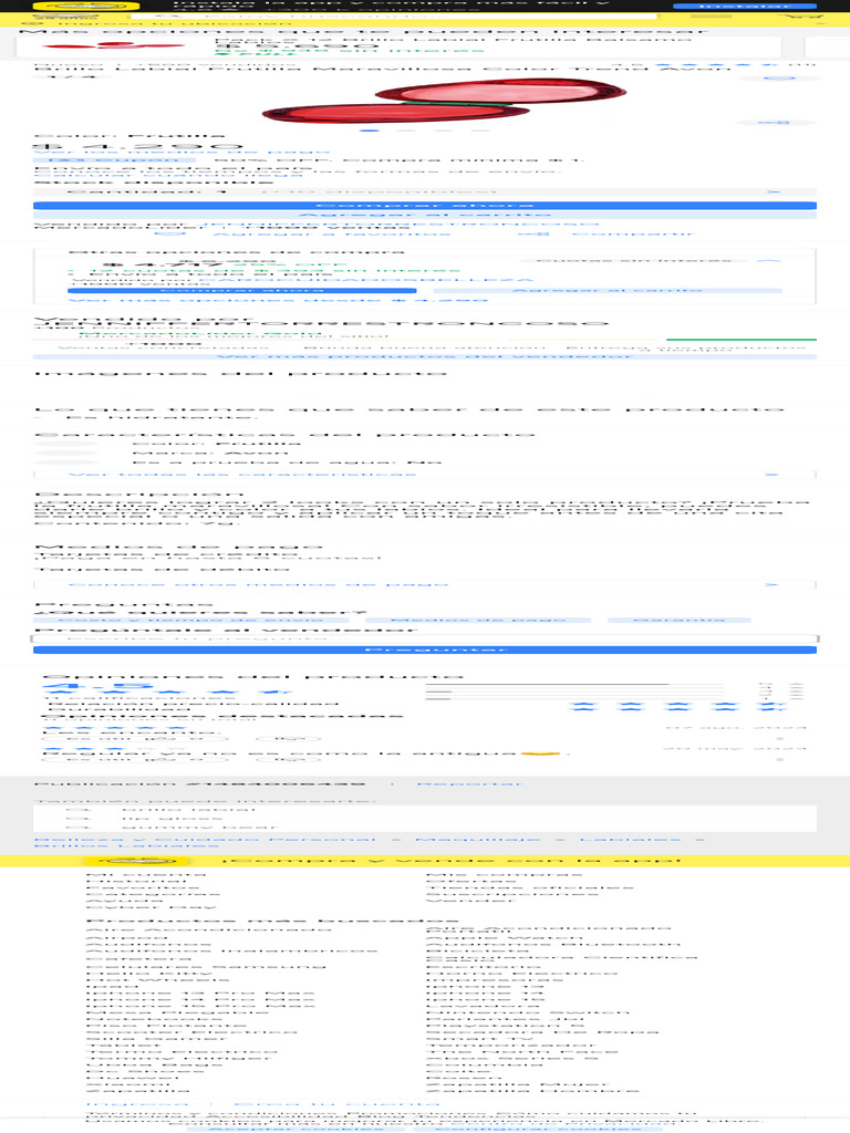 Brillo Labial Frutilla Maravillosa Color Trend Avon Cuotas Sin Interés | PDF
