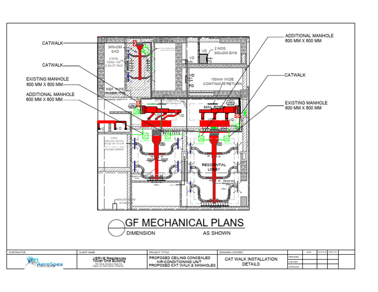 Mechanical Plan | PDF