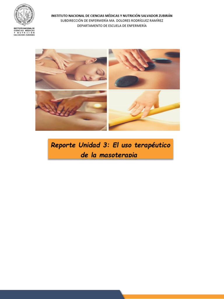 Reporte de La Unidad 3 | PDF