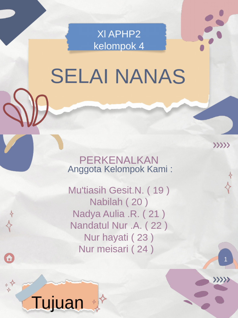K-4 Selai Nanas | PDF
