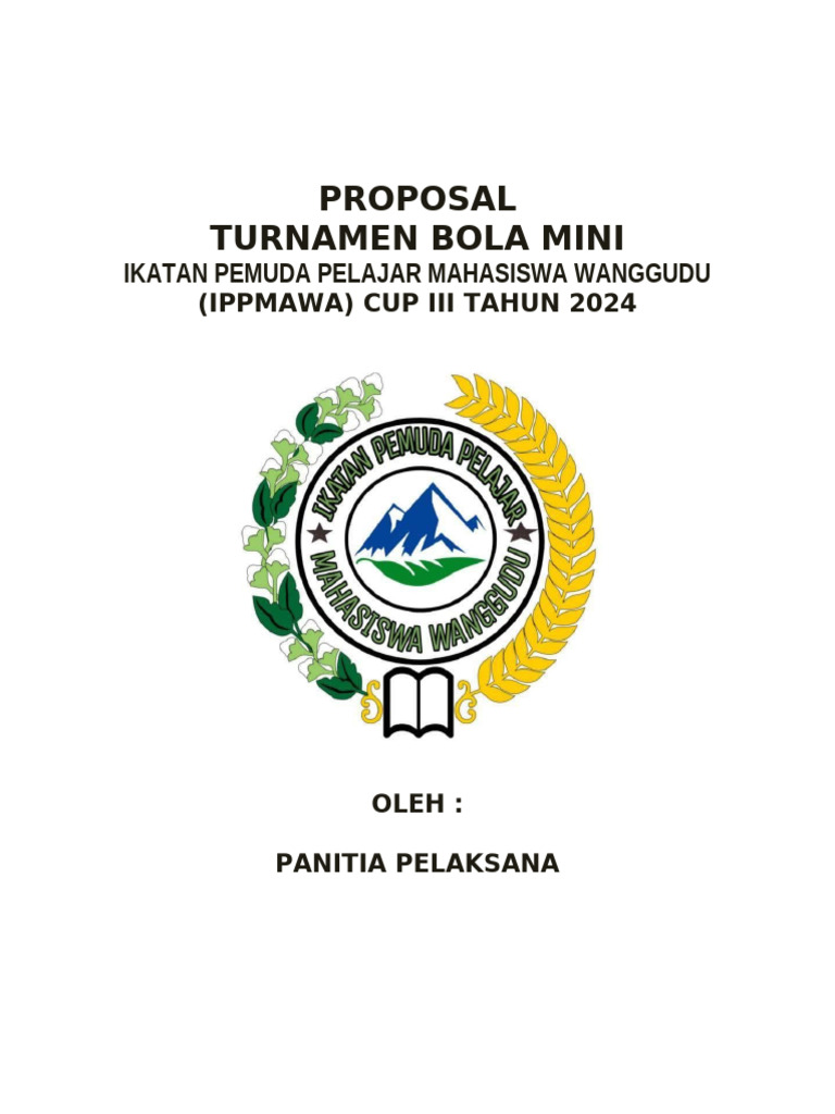 Proposal Futsal Cup | PDF
