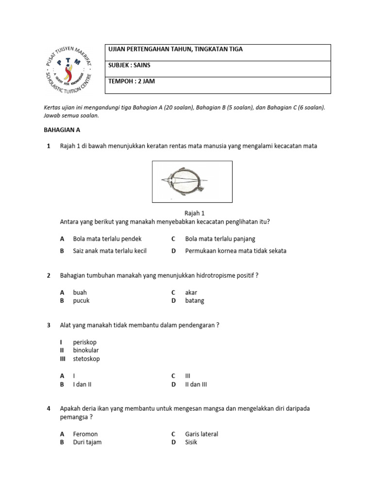 Form 3 Science (BM) | PDF
