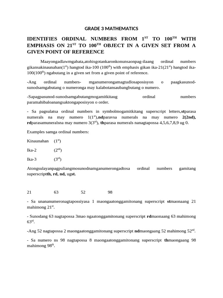 GRADE 3 Script For Video Presentation | PDF